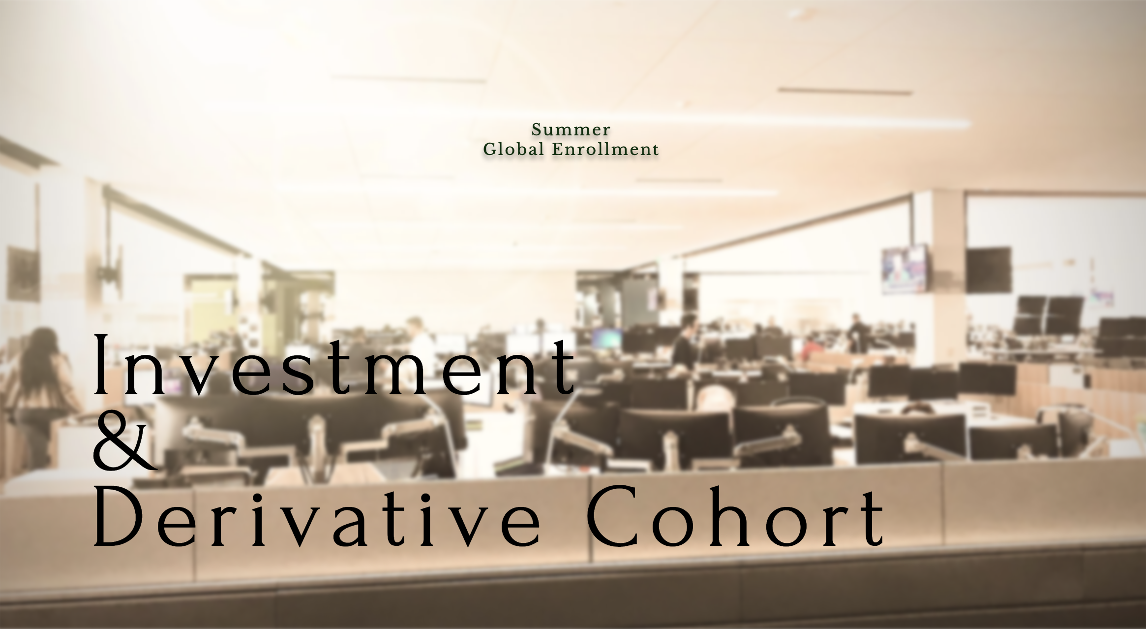 Investment & Derivative Program